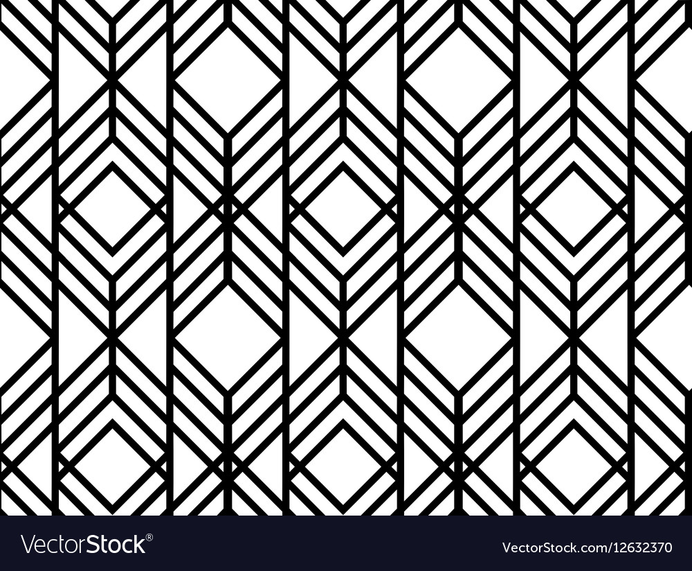 Seamless geometric pattern Royalty Free Vector Image