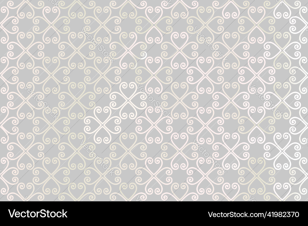 Seamless pattern with floral asian ornament Vector Image