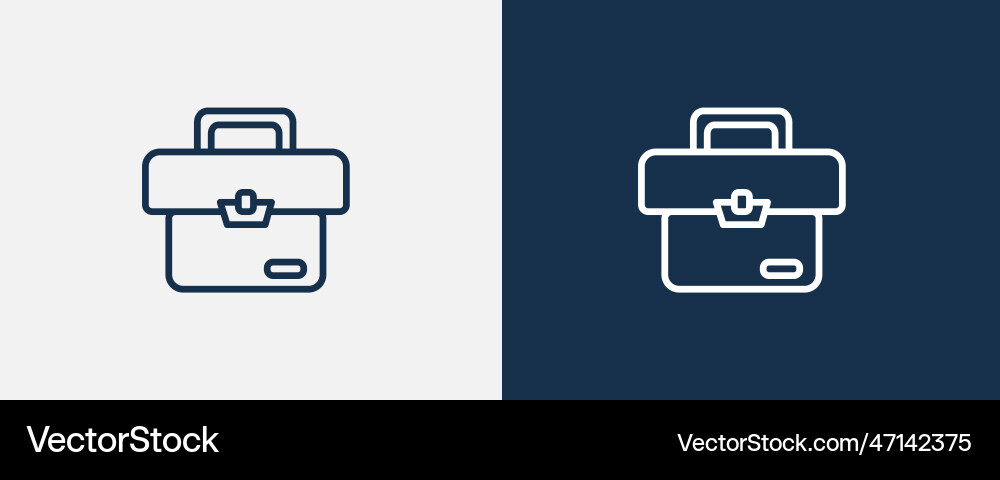Case icon outline business icon from Royalty Free Vector