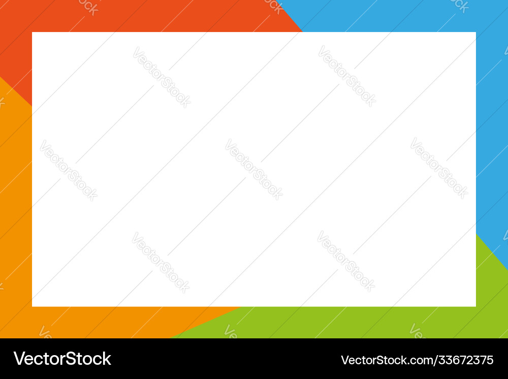 Colorful background design flat Royalty Free Vector Image