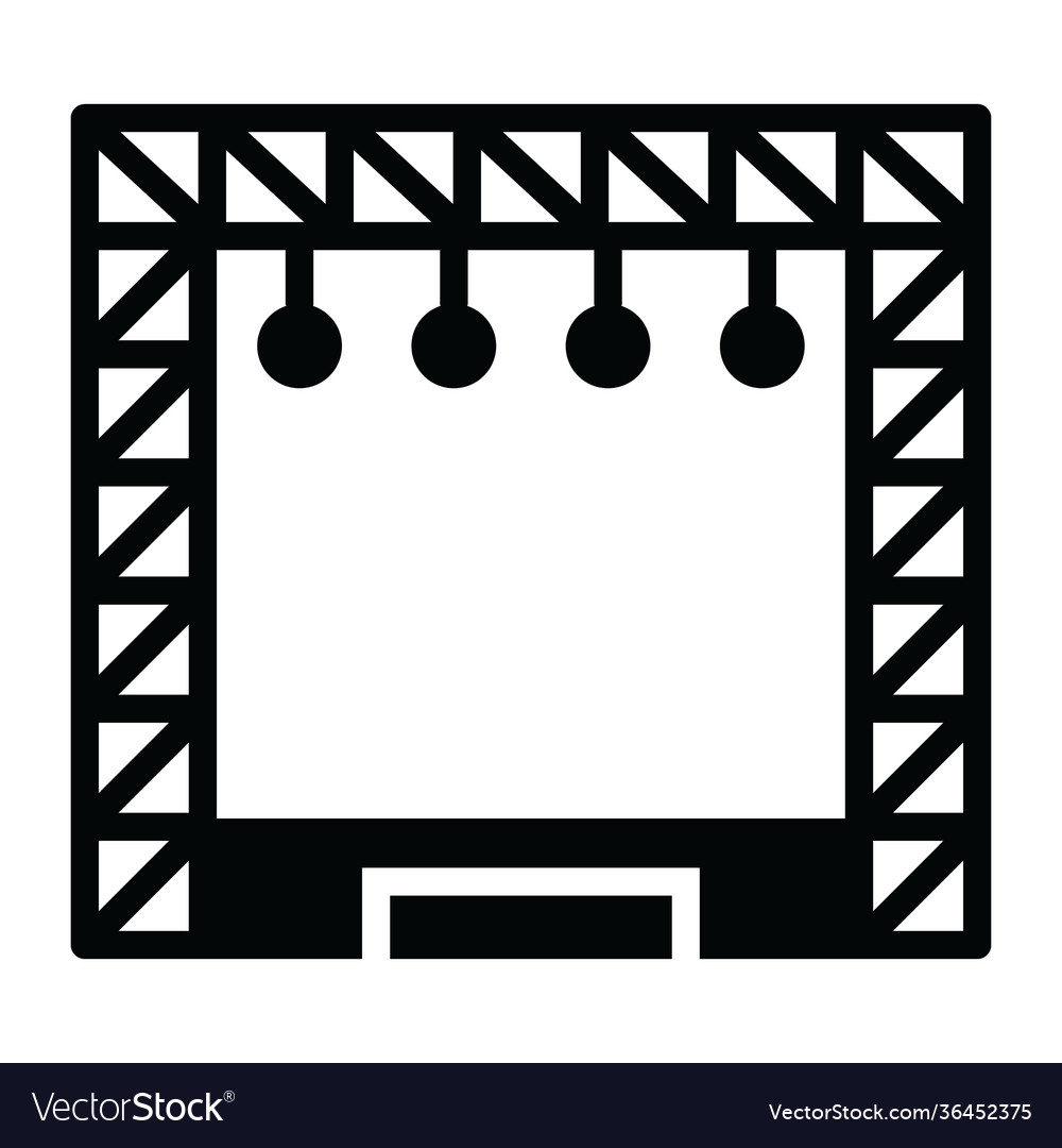 Stage lights Royalty Free Vector Image - VectorStock