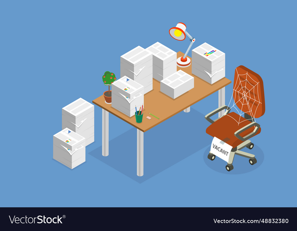 3d isometric flat conceptual Royalty Free Vector Image