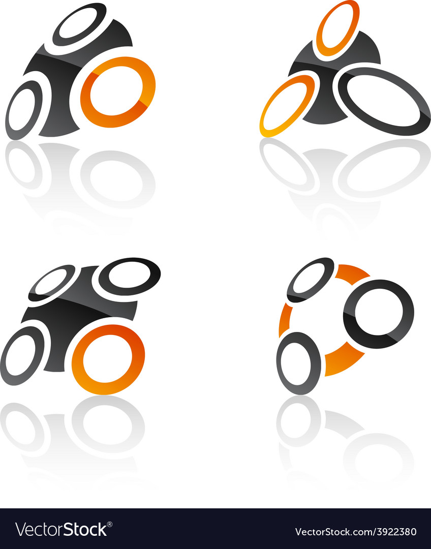 Abstract design elements Royalty Free Vector Image