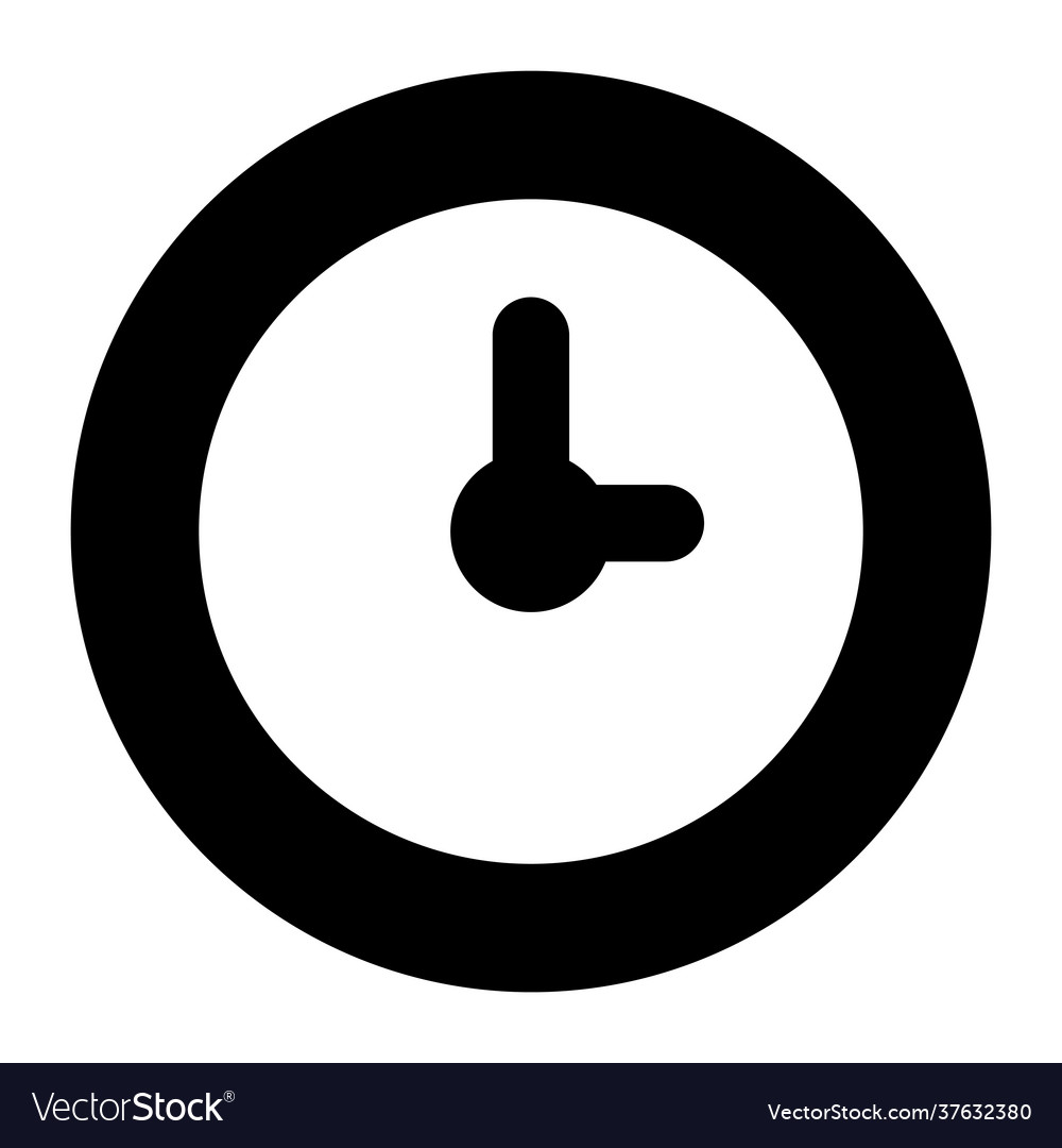 Clock Royalty Free Vector Image - VectorStock