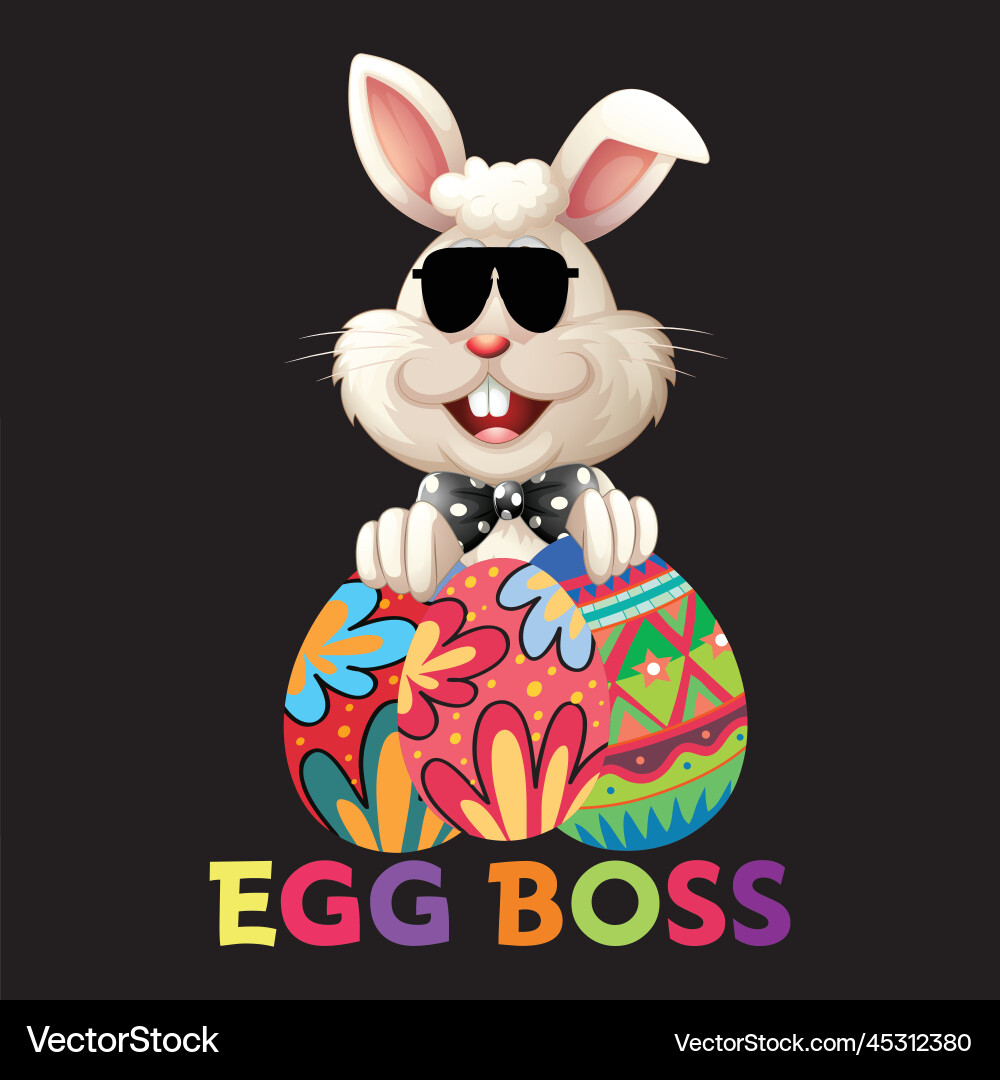 Easter-sunday-egg-boss-jpg-3 Royalty Free Vector Image