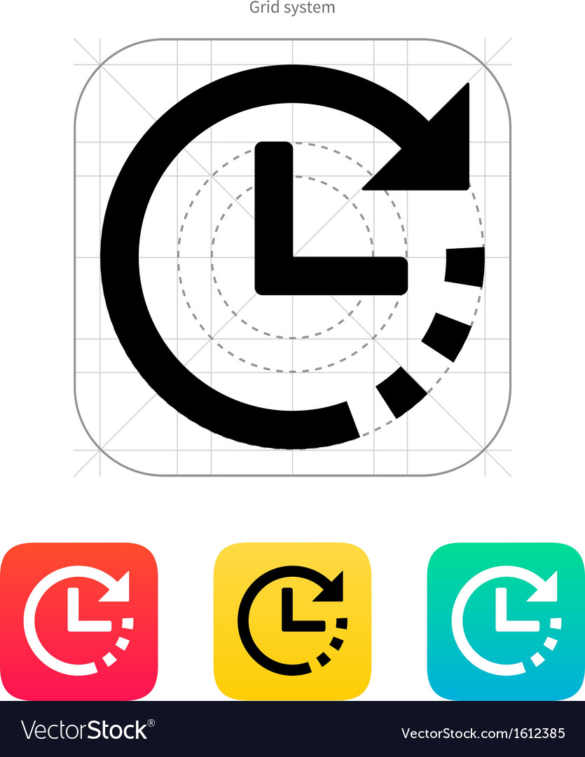 Timer icon Royalty Free Vector Image - VectorStock