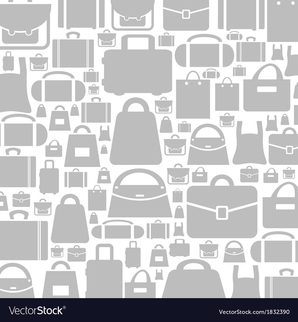 Bag a background Royalty Free Vector Image - VectorStock