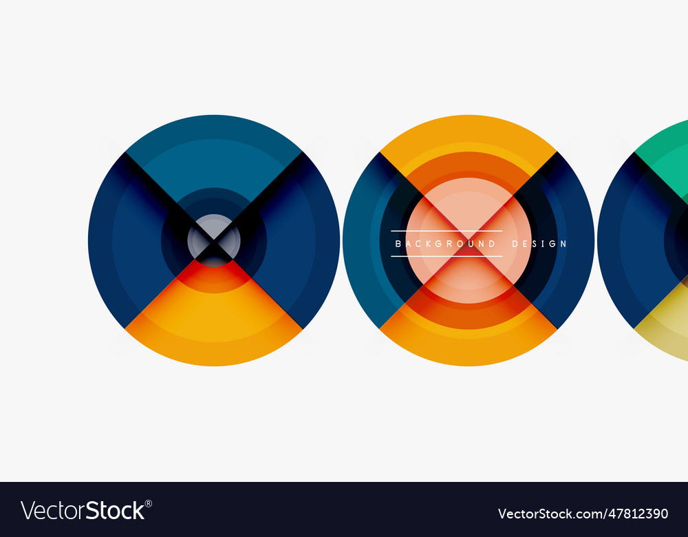 Circle pattern background abstract backgrounds Vector Image