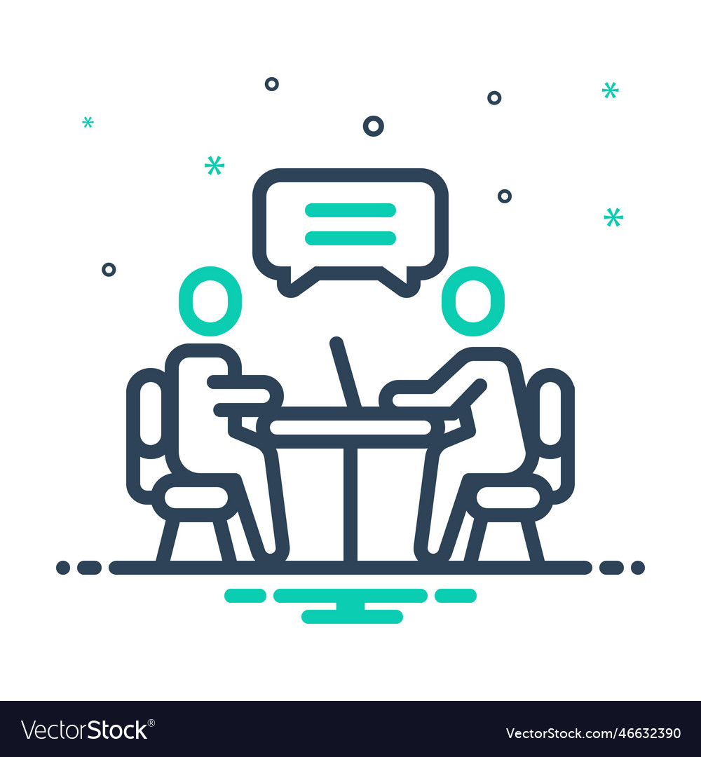 Interview Royalty Free Vector Image - VectorStock