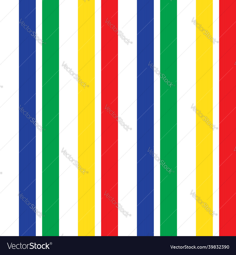 Rainbow stripe seamless pattern background Vector Image