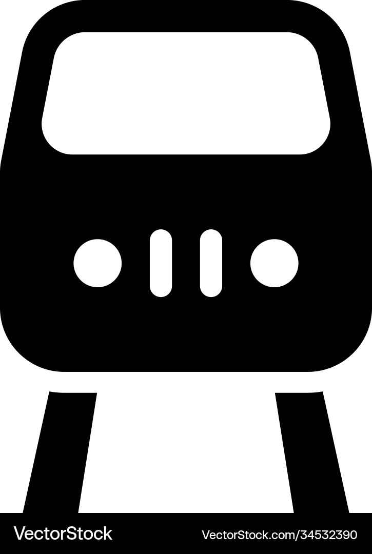Train icon Royalty Free Vector Image - VectorStock
