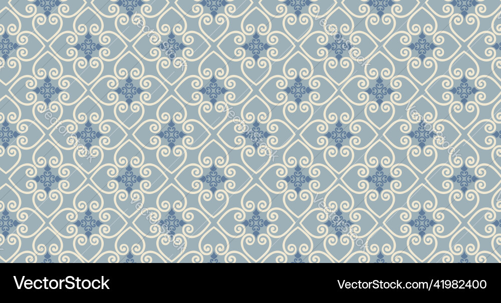 Abstract seamless pattern arabic line ornament Vector Image
