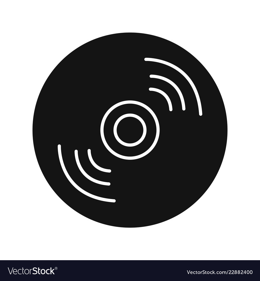 Compact disk icon Royalty Free Vector Image - VectorStock