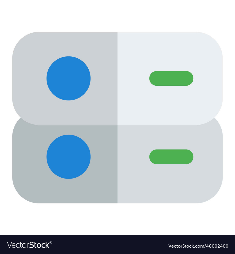 Data leak from the server database Royalty Free Vector Image