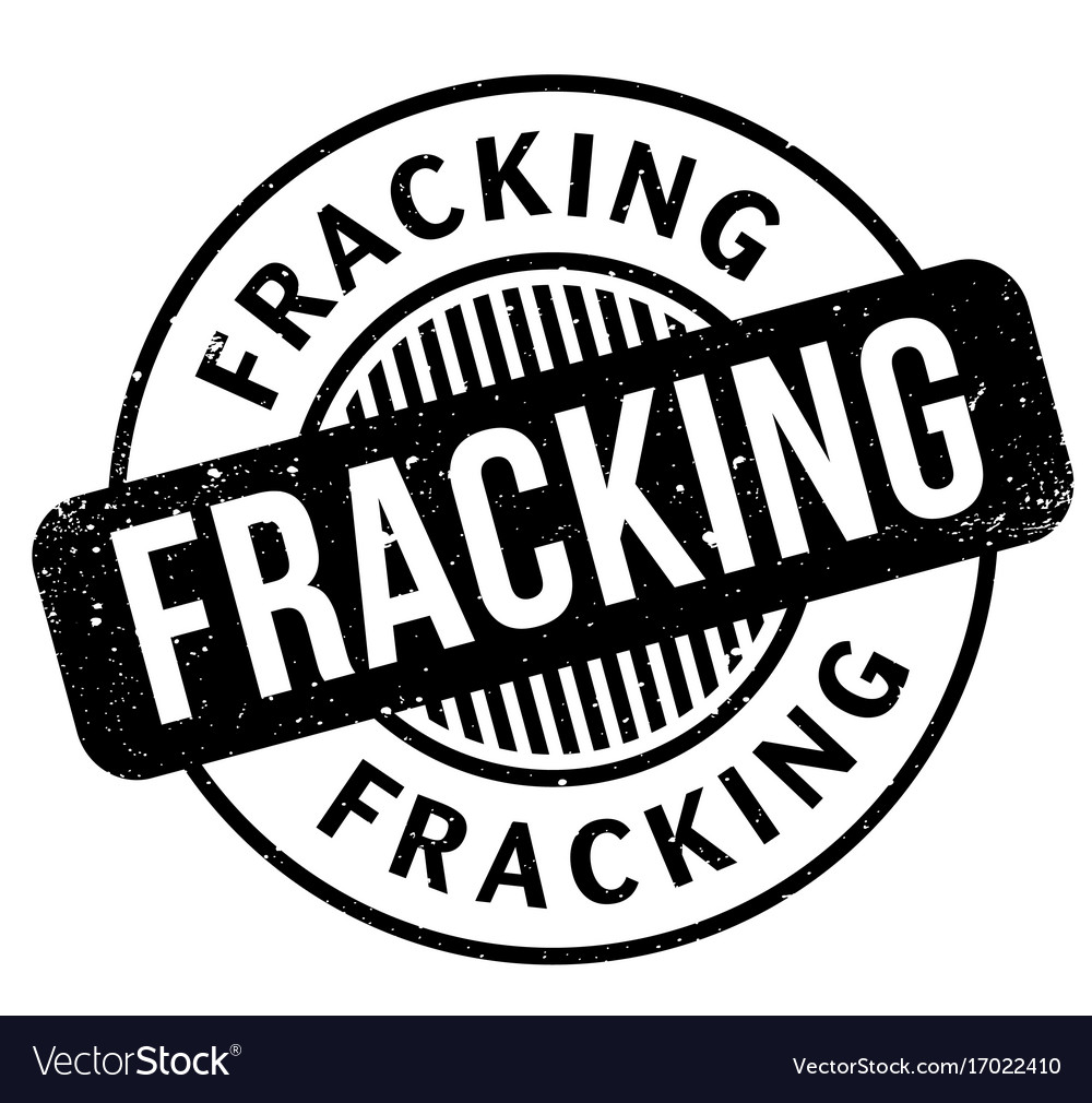 Fracking rubber stamp Royalty Free Vector Image