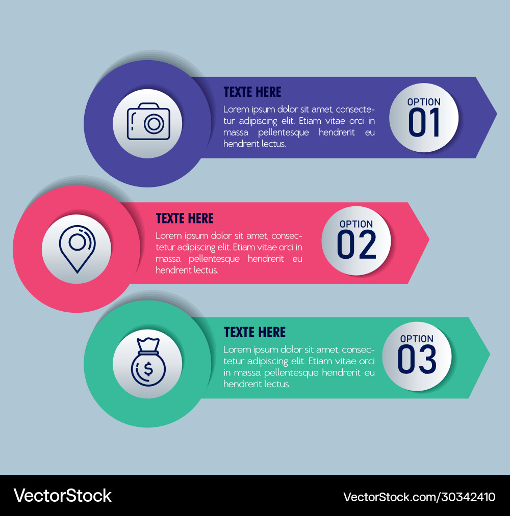 Statistical infographic with numbers and business Vector Image