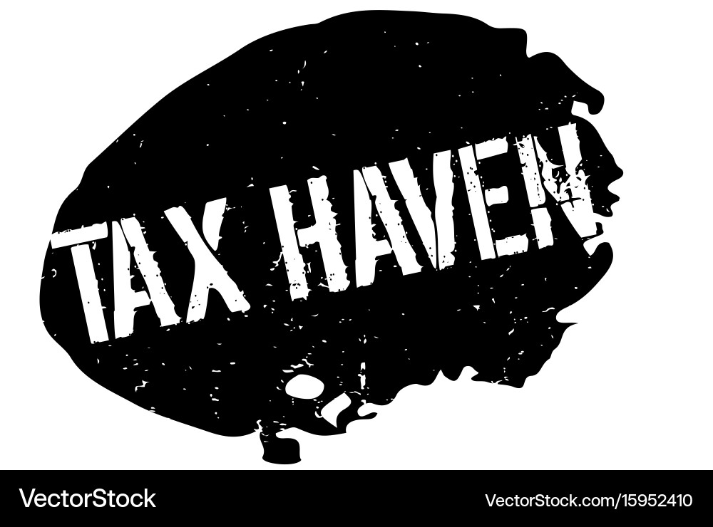 Tax haven rubber stamp Royalty Free Vector Image