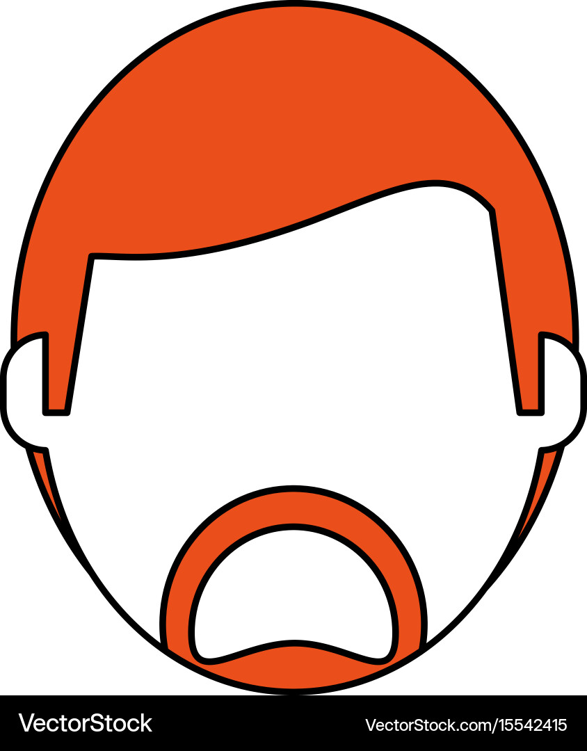 Injured patient face Royalty Free Vector Image