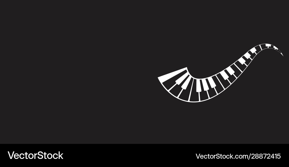 Keyboard piano musical instrument Royalty Free Vector Image