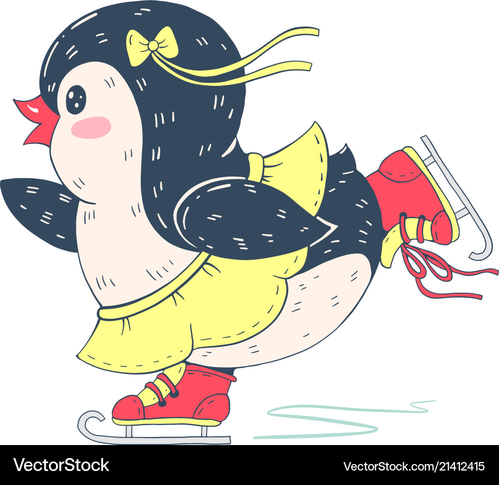 Penguin Royalty Free Vector Image - VectorStock