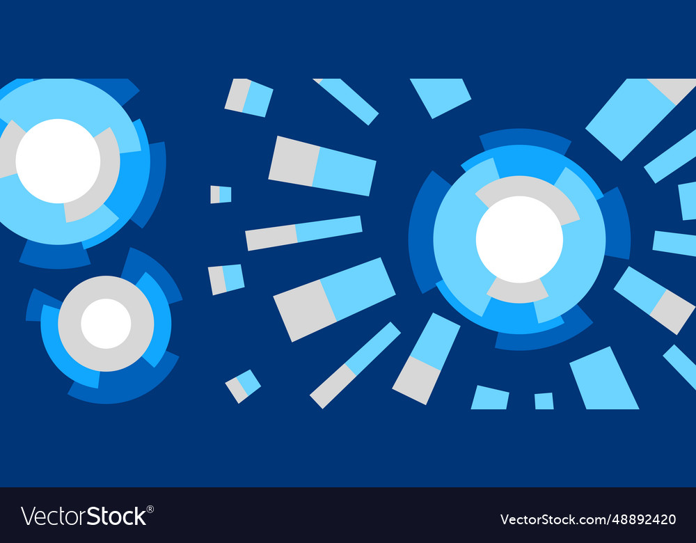Abstract geometric background dynamic Royalty Free Vector