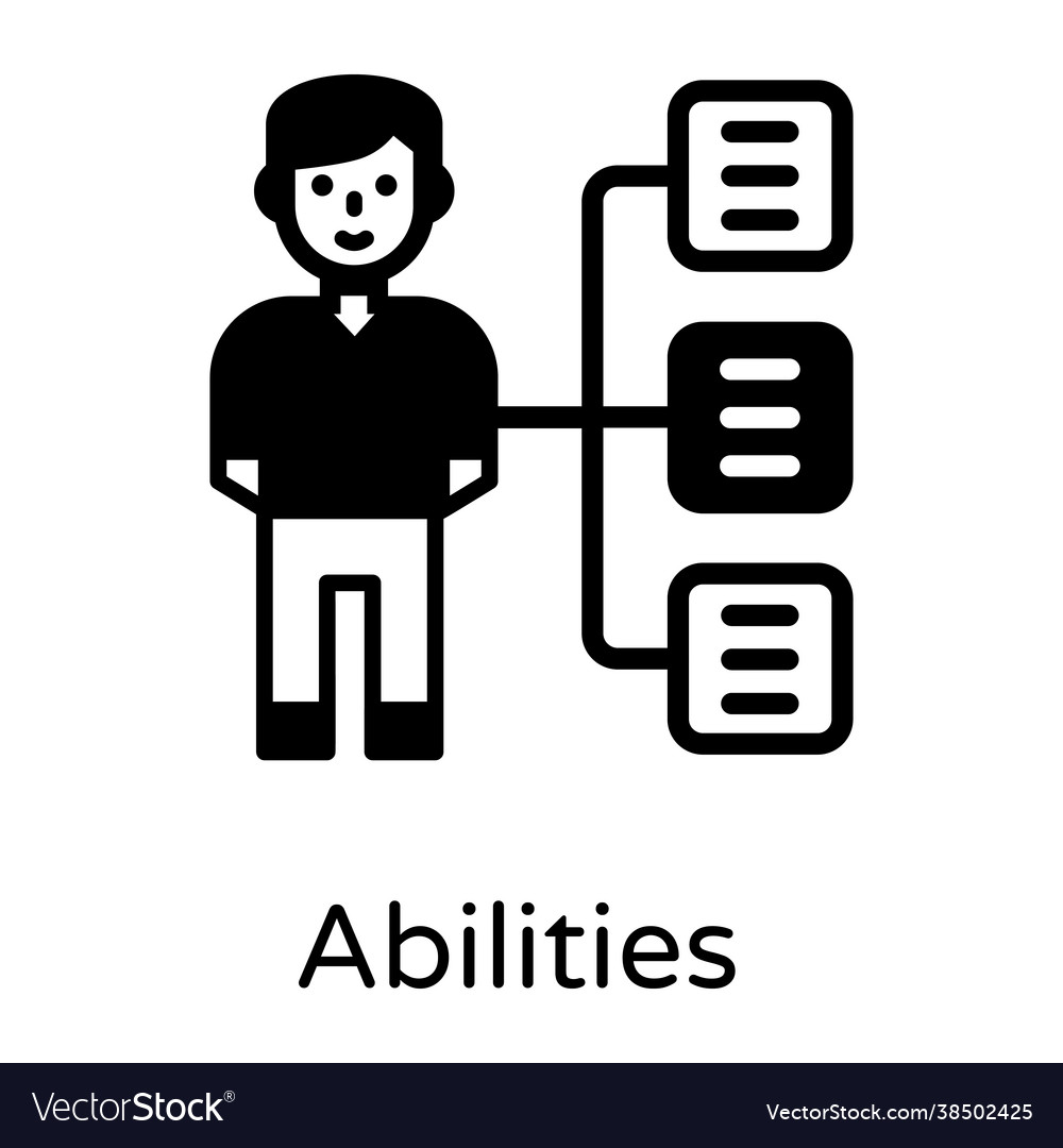 Abilities Royalty Free Vector Image - VectorStock