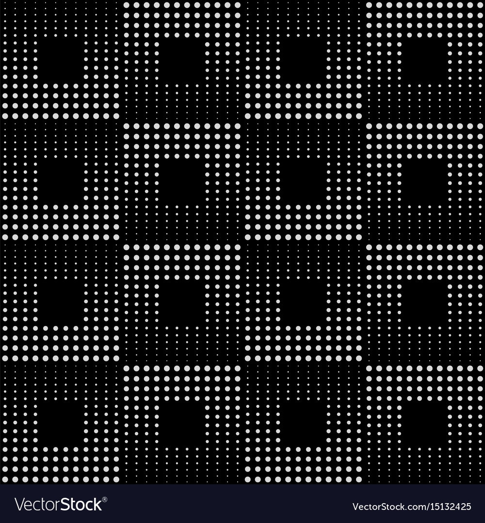 Dotted line geometric seamless pattern Royalty Free Vector