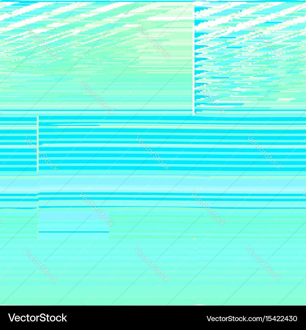 Colorful glitch art background Royalty Free Vector Image