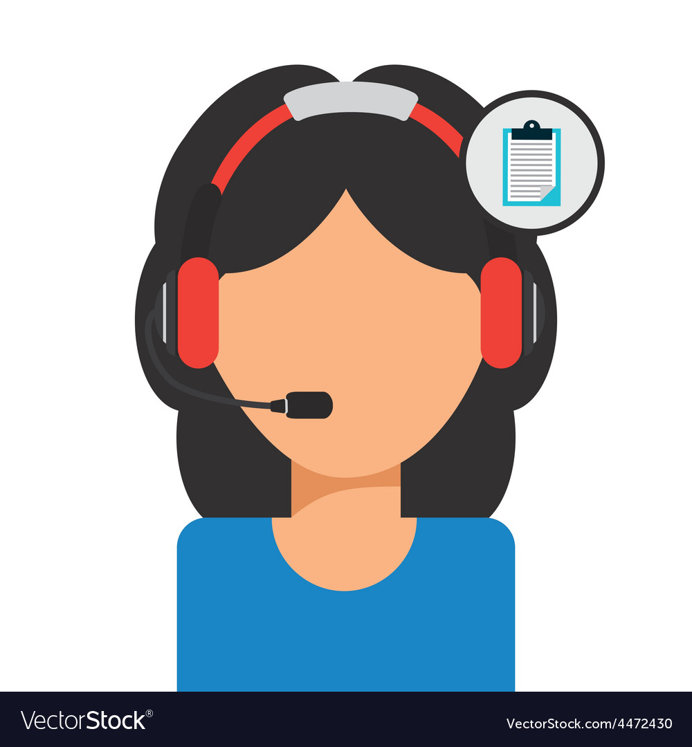 Customer support Royalty Free Vector Image - VectorStock