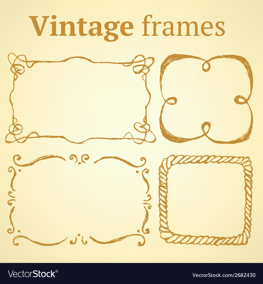 Frames Royalty Free Vector Image - VectorStock