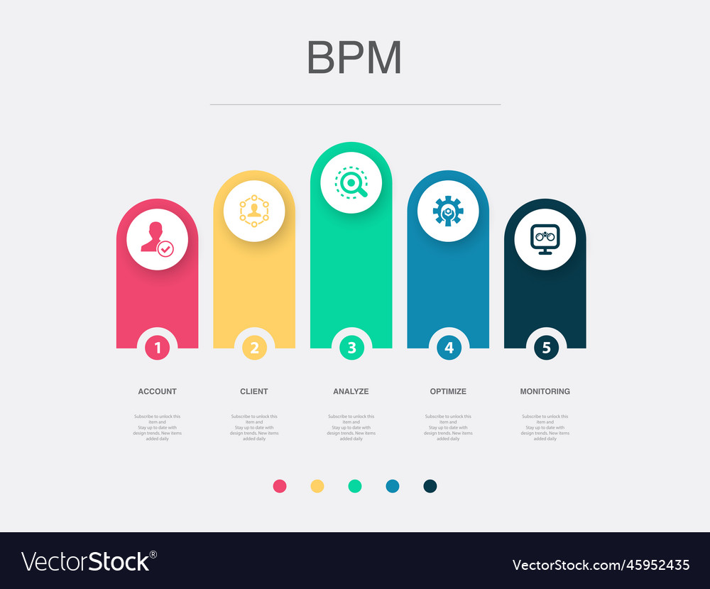 Account client analyze optimize monitoring Vector Image Account client analyze optimize monitoring Vector Image