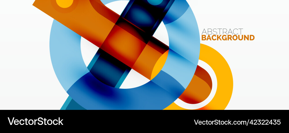 Color geometric stripes lines abstract background Vector Image