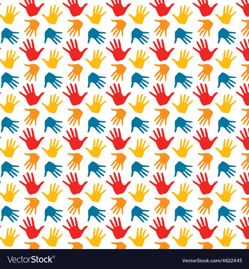 Arms pattern Royalty Free Vector Image - VectorStock