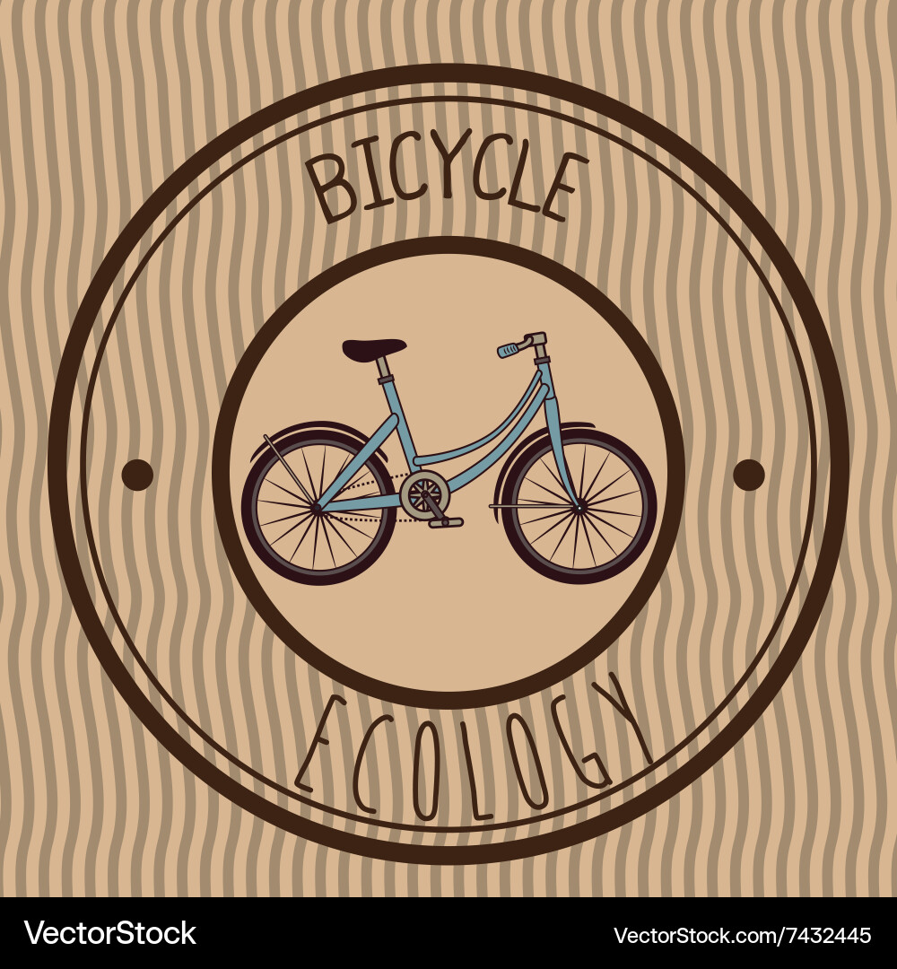 Base ride a bike graphic design Royalty Free Vector Image