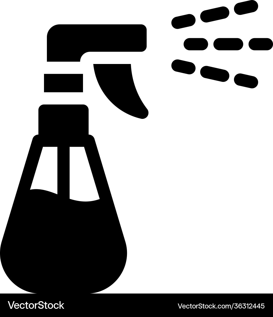 Covid19 spray Royalty Free Vector Image - VectorStock