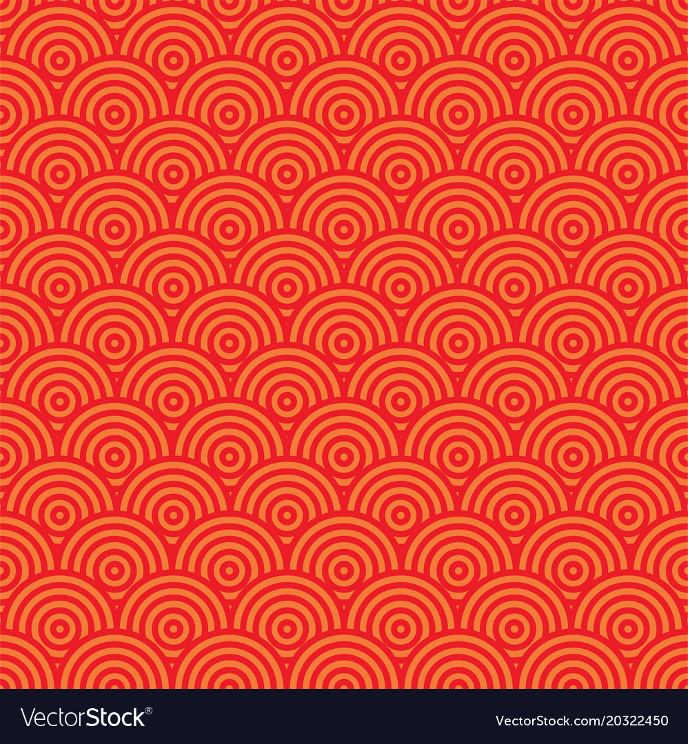 Red abstract seamless pattern Royalty Free Vector Image