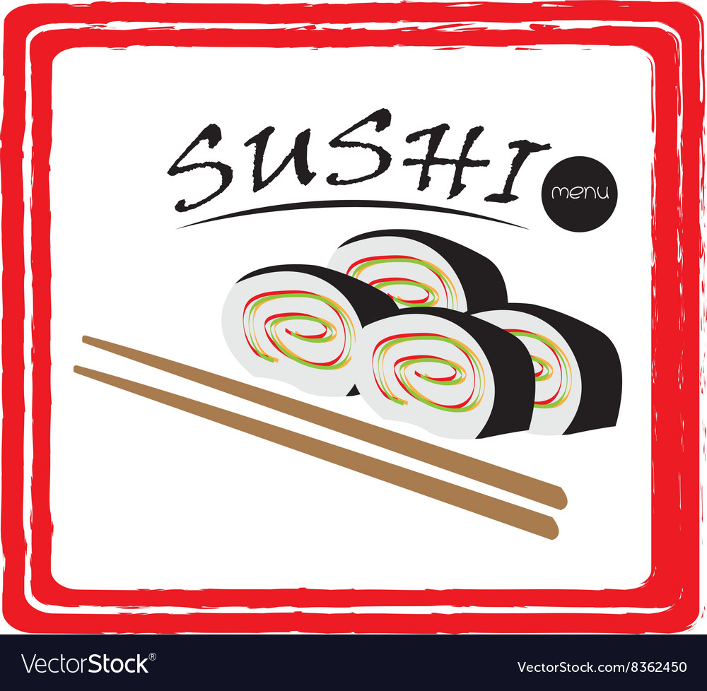 Sushi Royalty Free Vector Image - VectorStock
