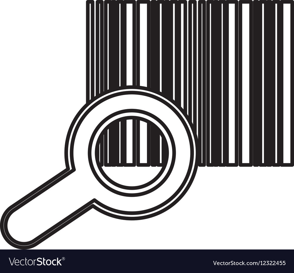 Bars code symbol Royalty Free Vector Image - VectorStock