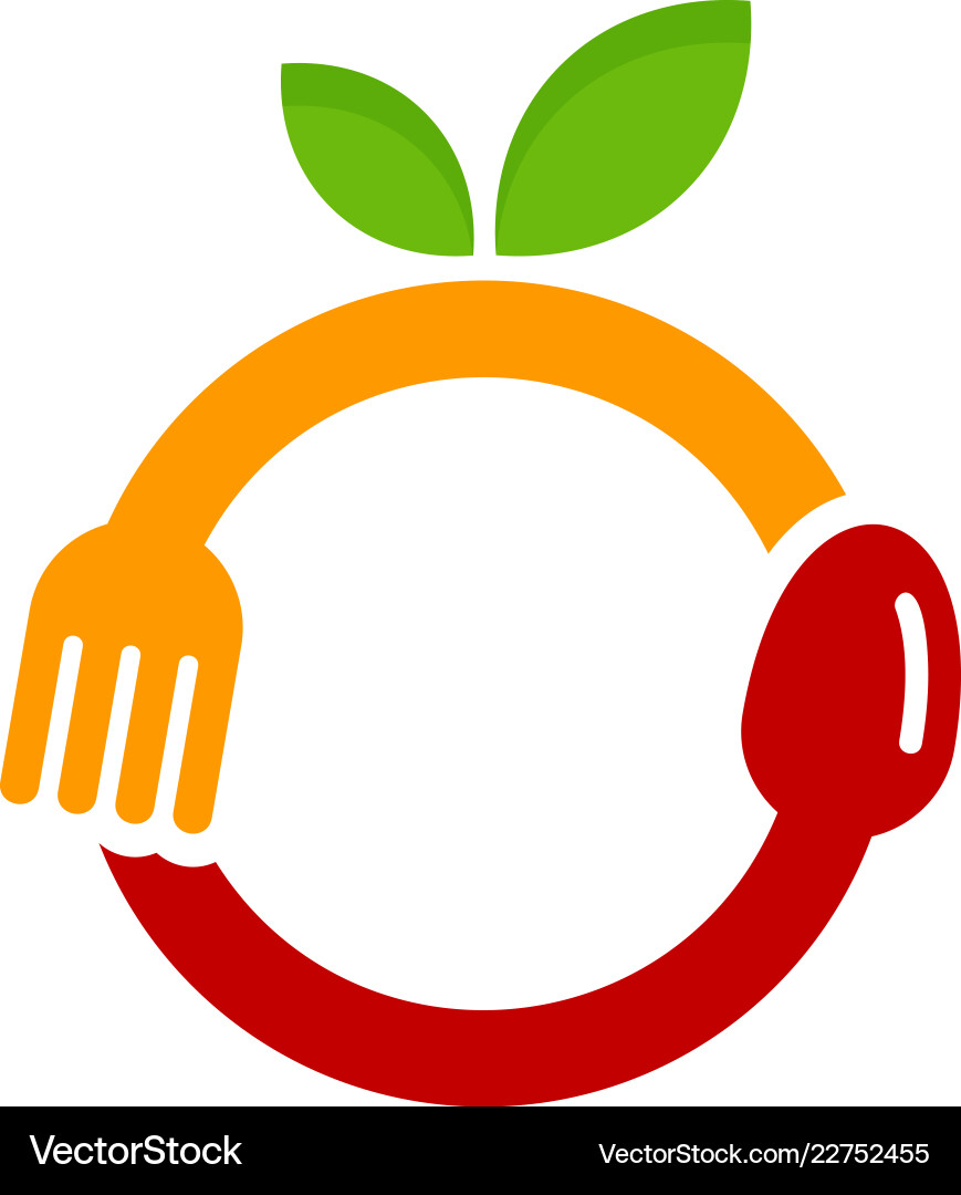 Food fruit logo icon design Royalty Free Vector Image