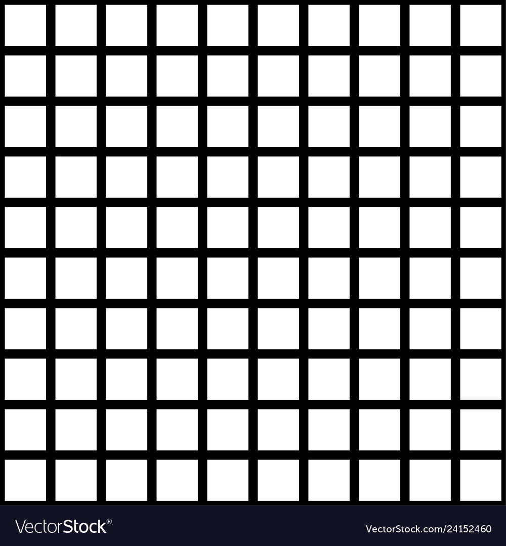 Black And White Square Checkered Background Vector Image