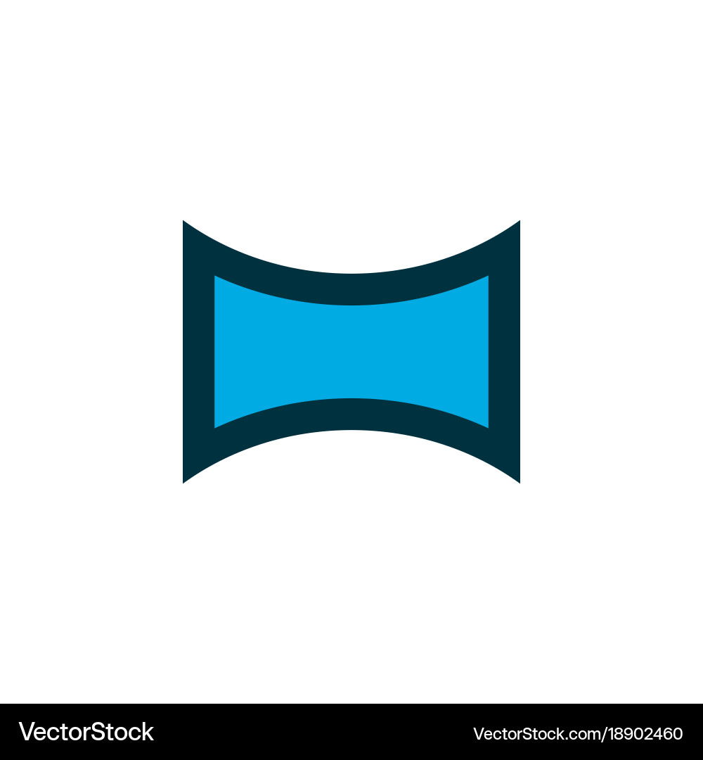 Panorama icon colored symbol premium quality Vector Image
