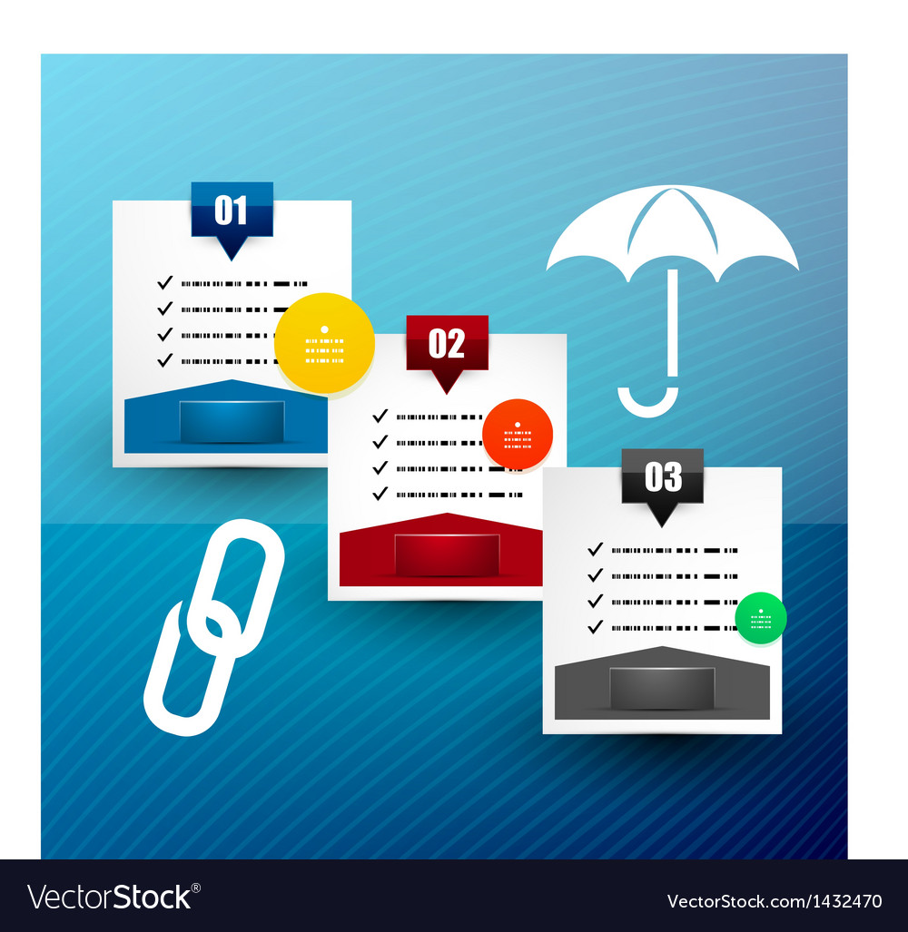 Speech cloud infographic template Royalty Free Vector Image