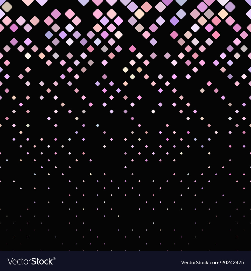 Abstract diagonal square pattern background Vector Image