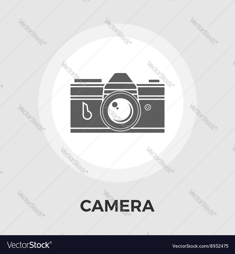 Camera line icon Royalty Free Vector Image - VectorStock