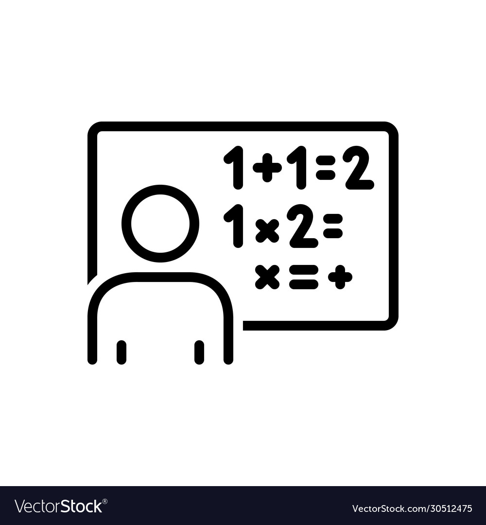 Math Royalty Free Vector Image - VectorStock