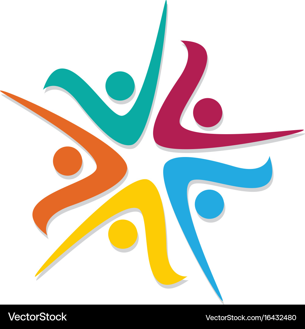 Community network and social icon design template Vector Image