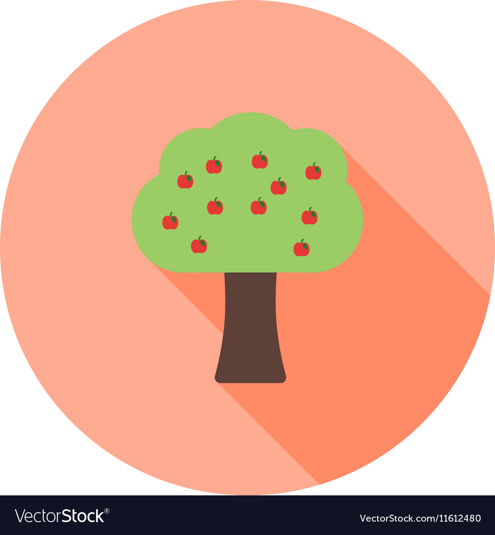 Fruit Tree Royalty Free Vector Image - VectorStock
