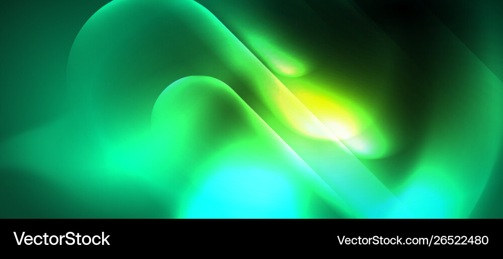 Neon glowing techno lines blue hi-tech futuristic Vector Image