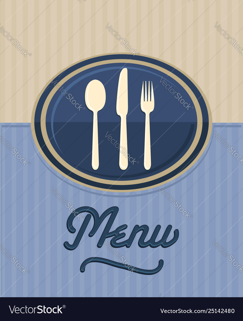 Restaurant menu Royalty Free Vector Image - VectorStock