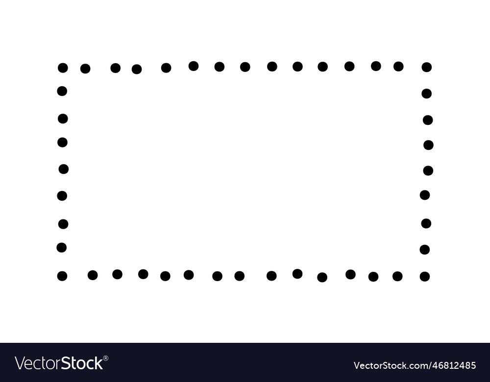 Dotted Square Outline